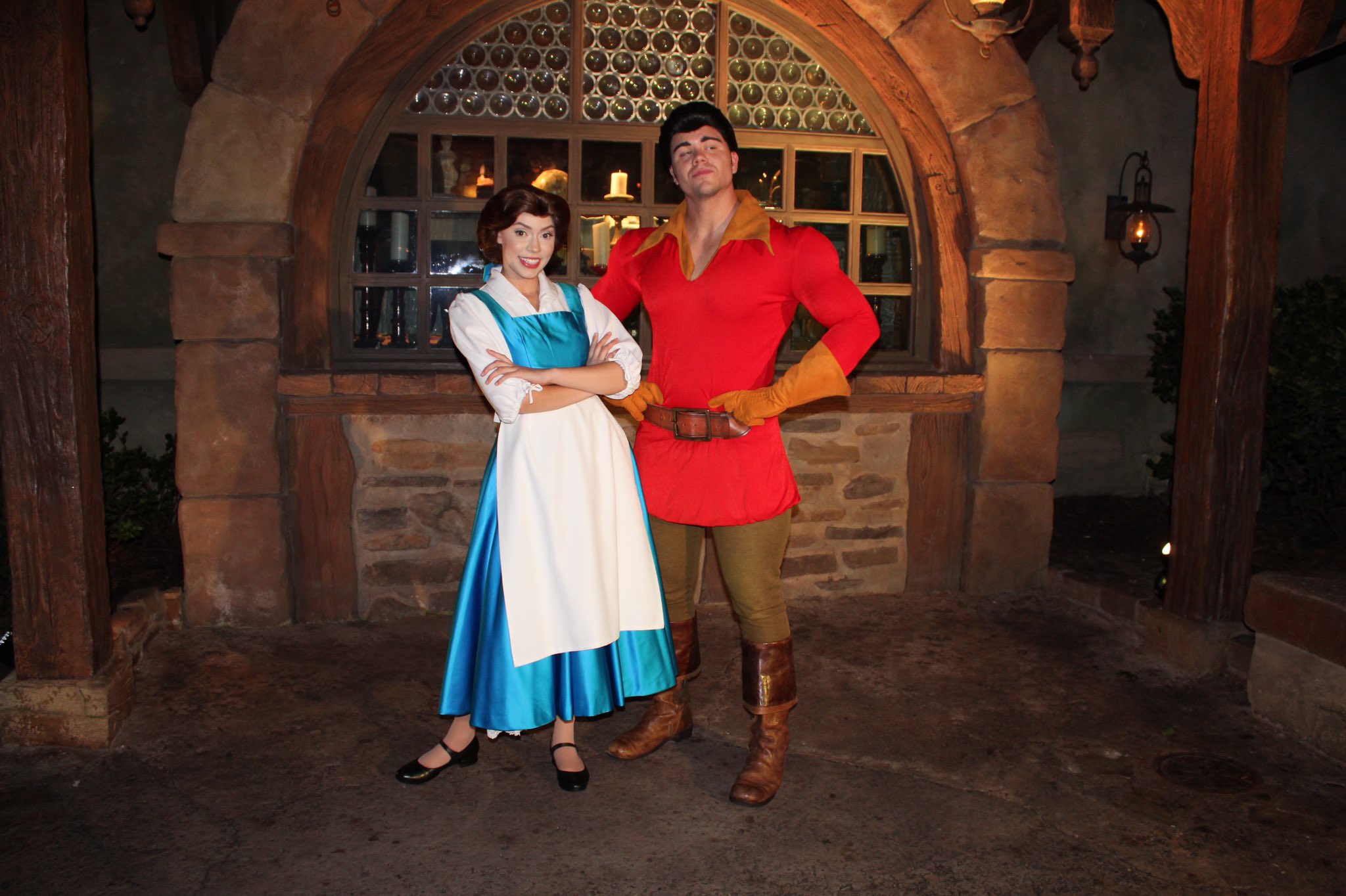 Snow White And Gaston Together