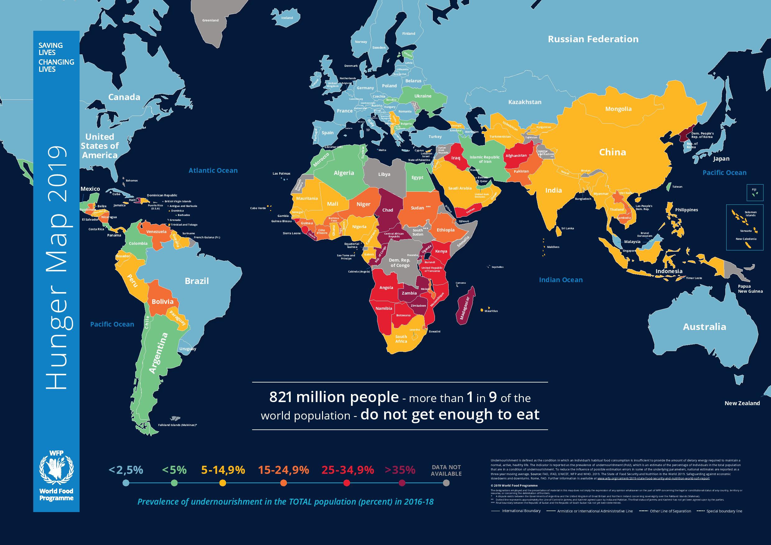 WFP MENA on Twitter: "Which countries have the highest levels of hunger? Find the answer on the ...