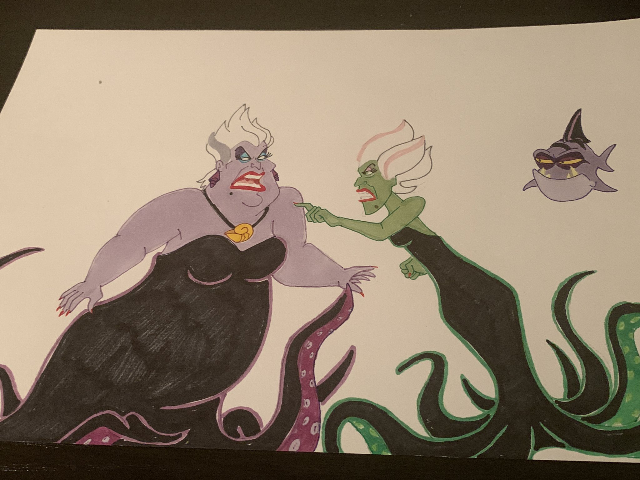The Little Mermaid Ursula And Morgana