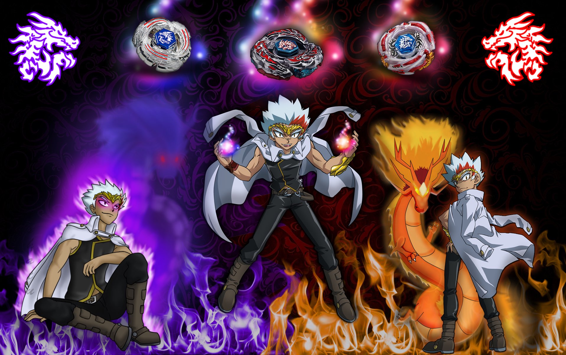 Beyblade Metal Fusion Ryuga Wallpaper