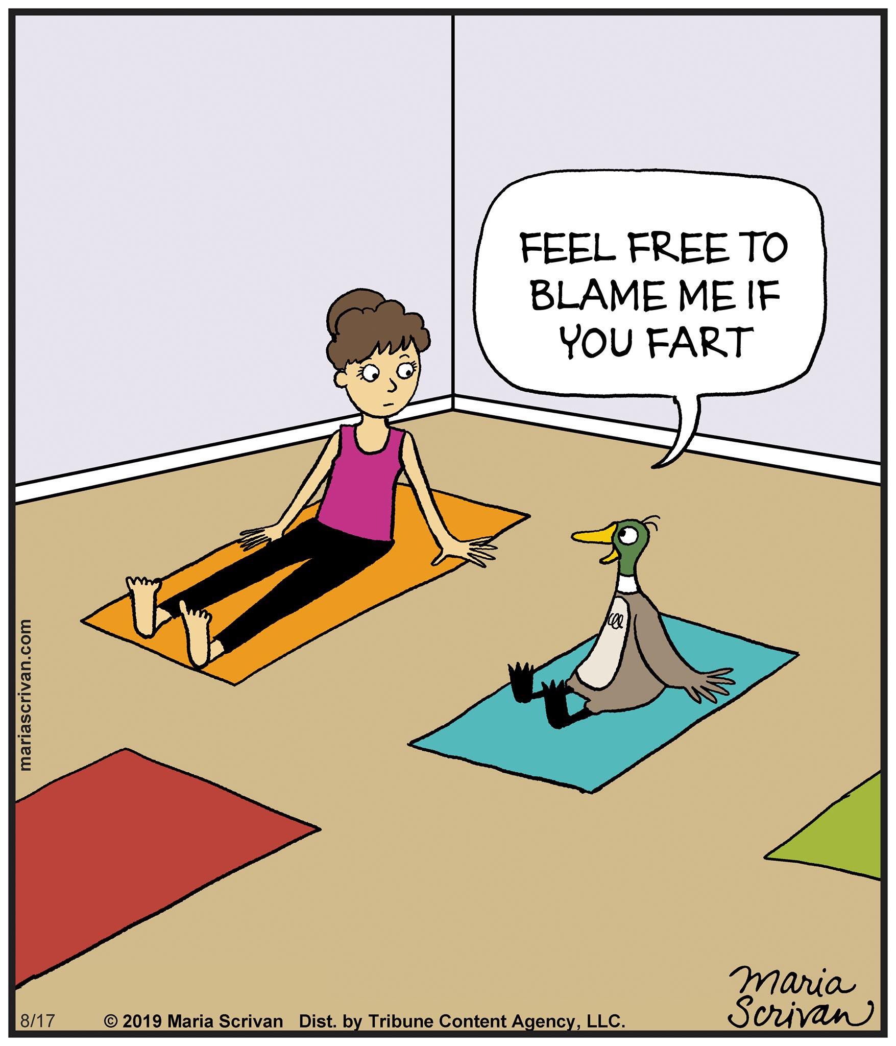 Yoga Fart Memes When Trapped Wind Takes You By Surprise...yoga Fart
