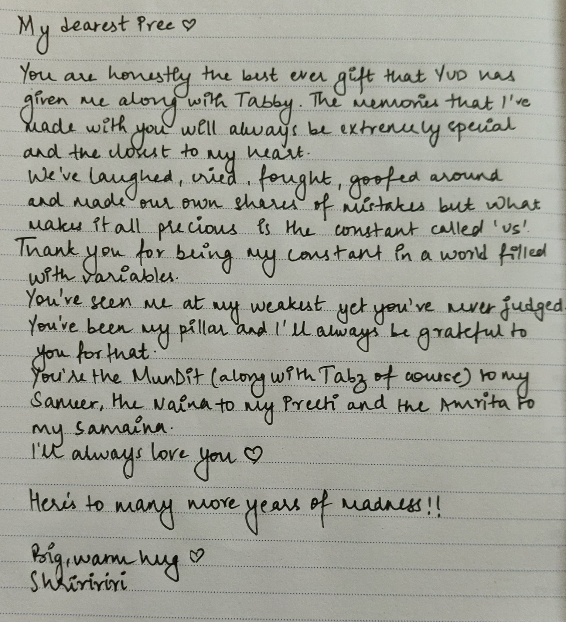 Cute Handwritten Notes