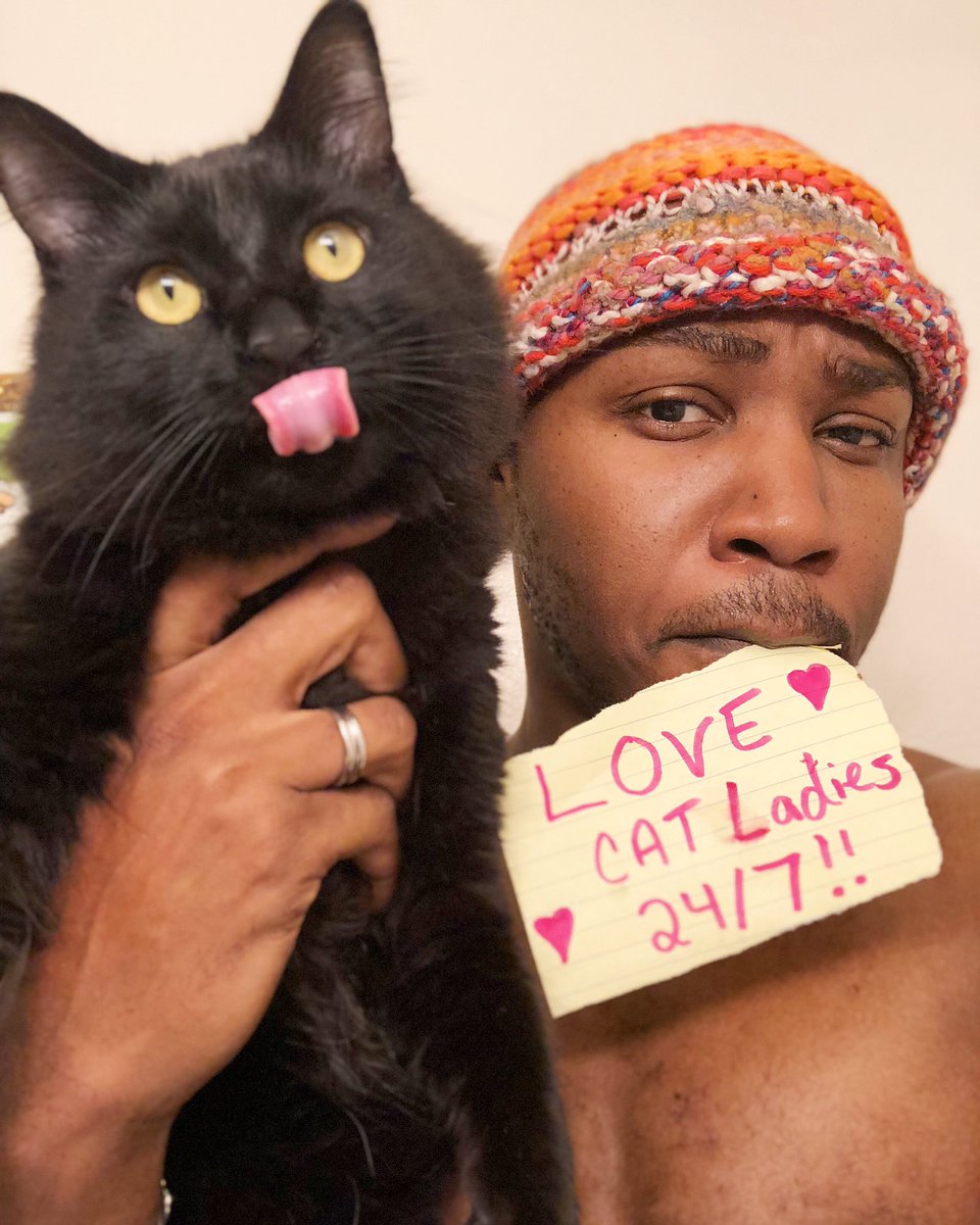 Black Cat Selfies