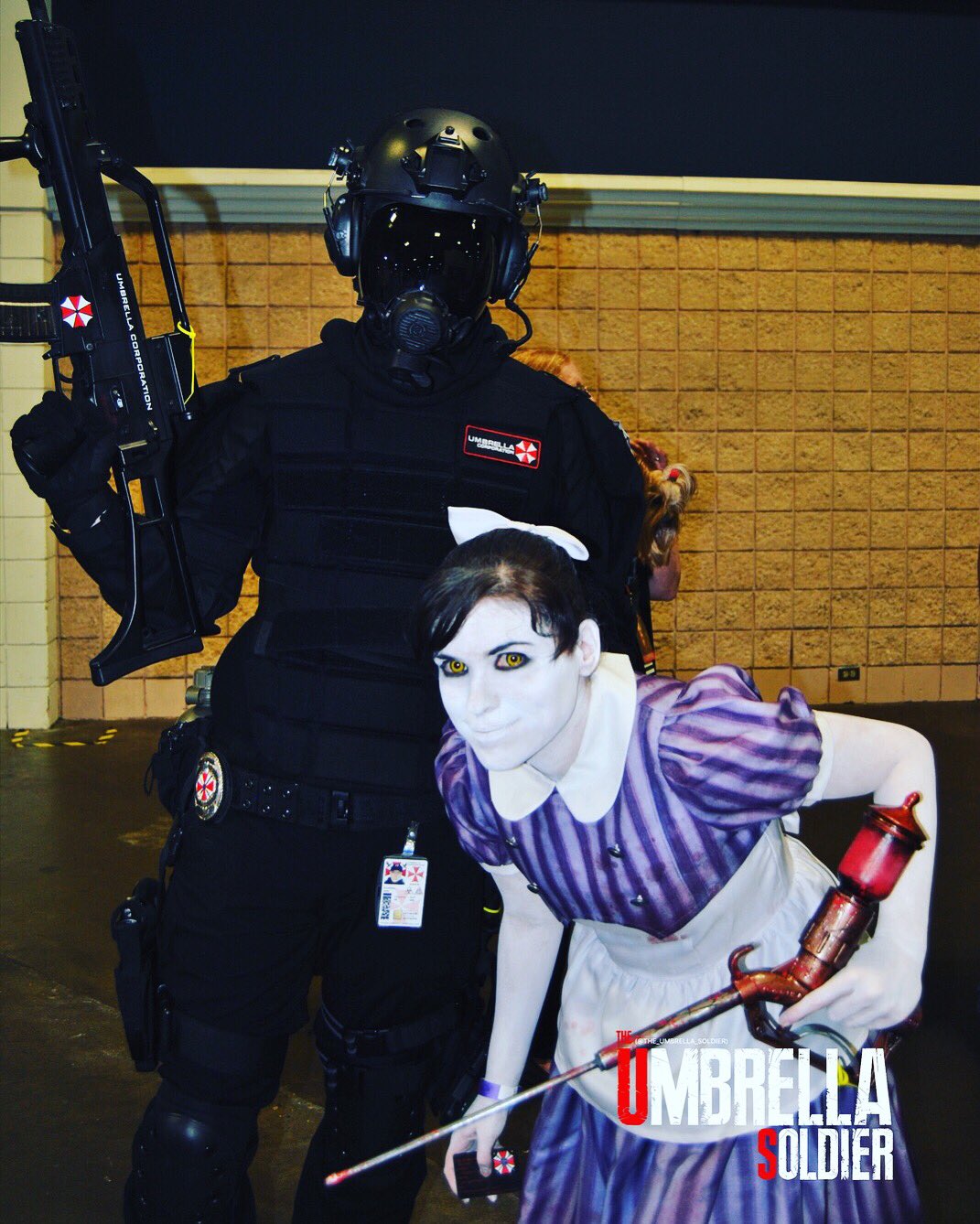 Resident Evil Umbrella Soldier Cosplay