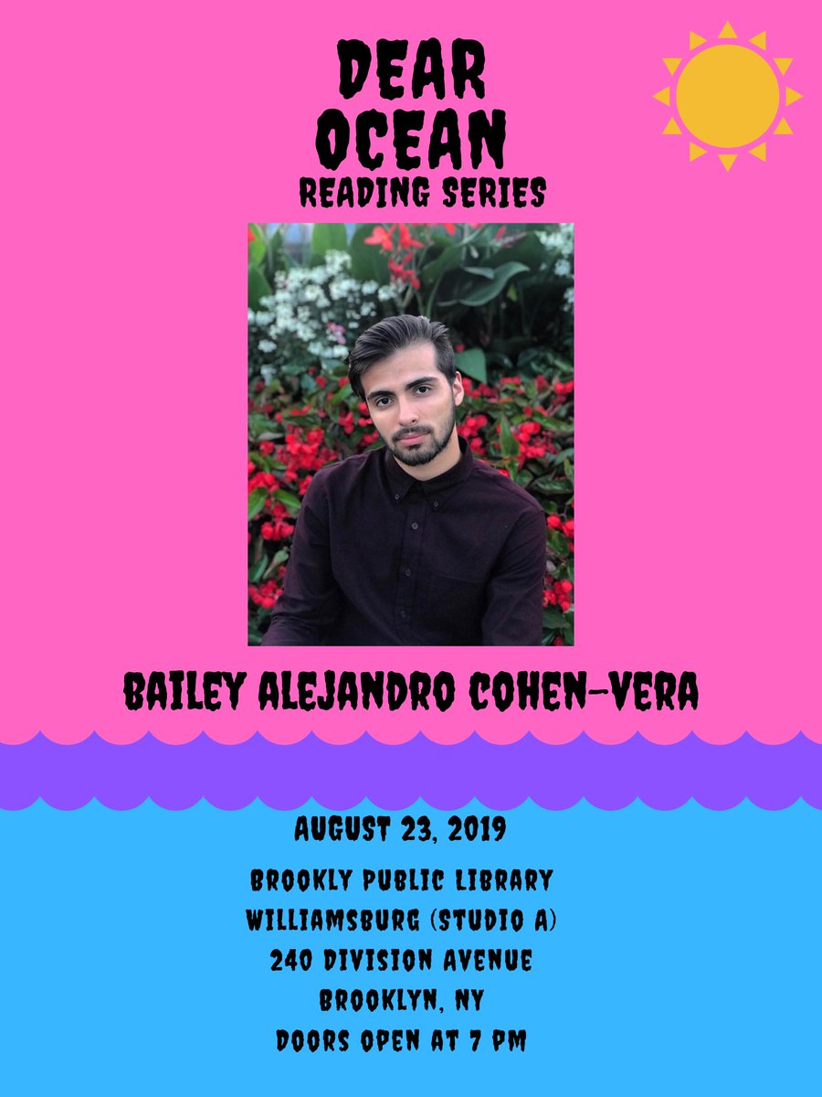 Dear Ocean Reading Series (@ocean_dear) | Twitter