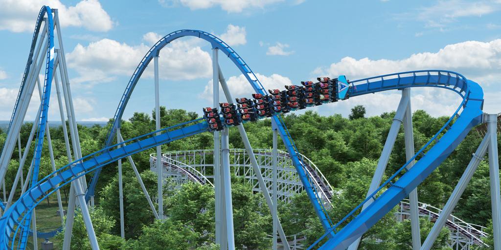 Banshee Roller Coaster Trains