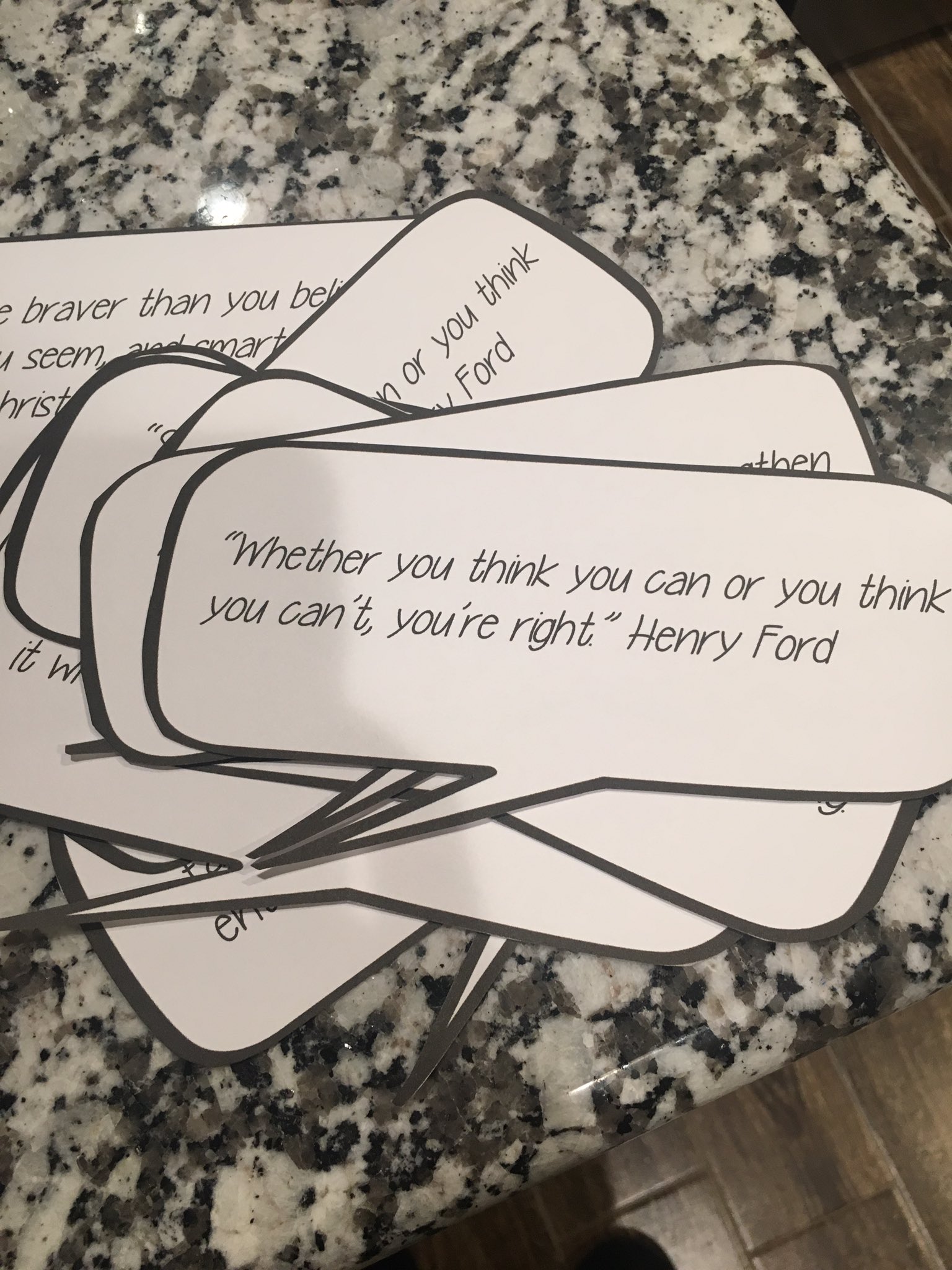 Kimberlie Carroll on Twitter: "Making quote of the week speech bubbles ...