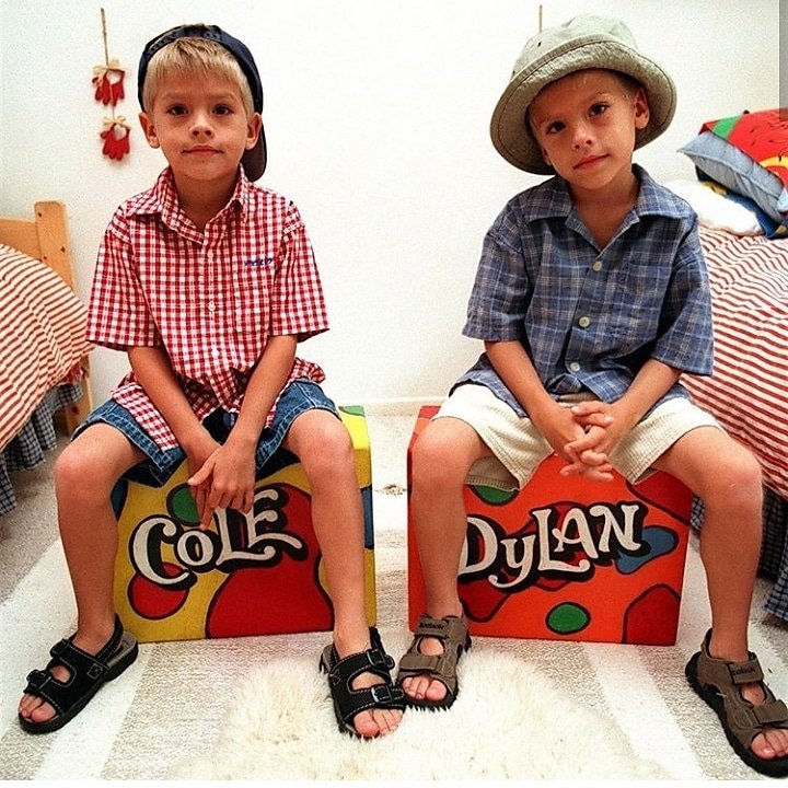 Dylan And Cole Sprouse As Babies
