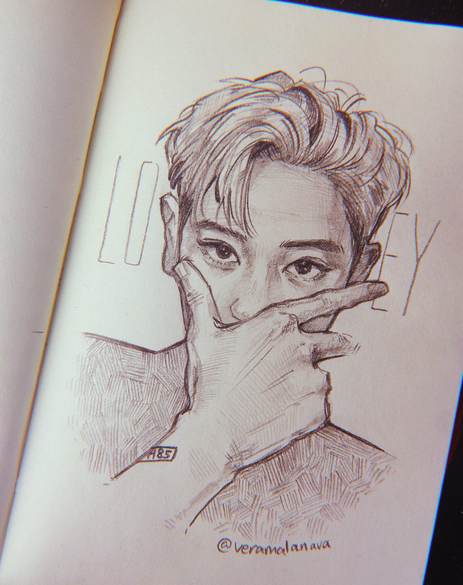 Chanyeol Exo Drawing