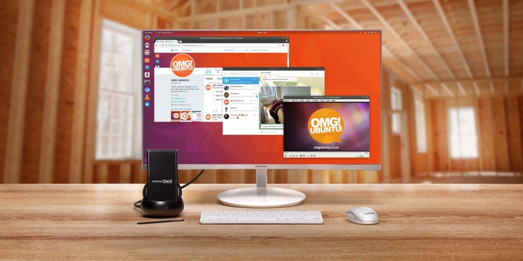 omg! ubuntu! on Twitter: "New #Linux on DeX Video: Watch #Ubuntu 18.04 LTS Running on a Samsung ...