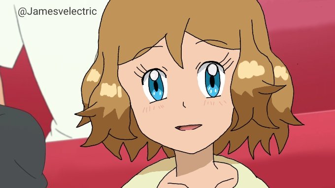 Pokemon Drew Blushing