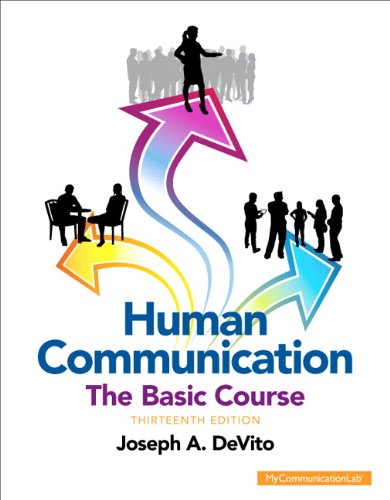 [PDF] FREE Human Communication: The Basic Course by Joseph A. DeVito / Twitter