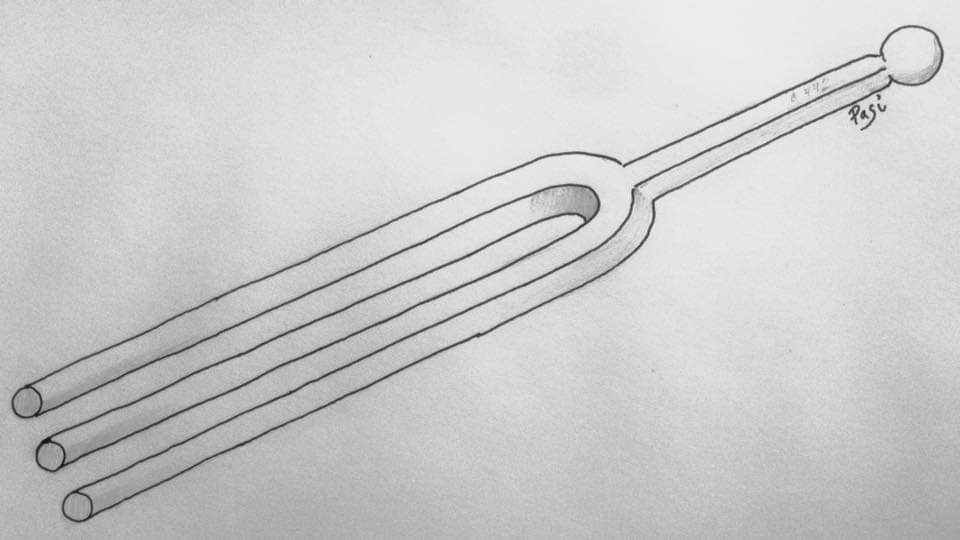Fork Pencil Drawing