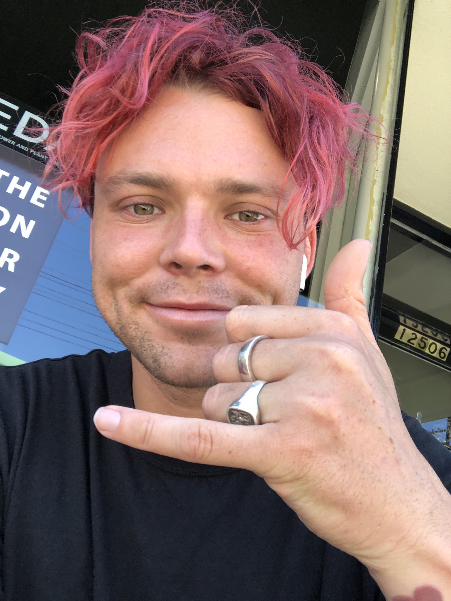 Ashton Irwin Serious Face