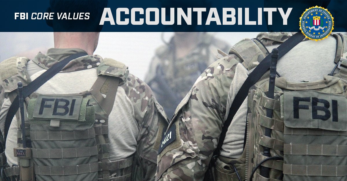 FBIJobs on Twitter: "You know what it means to take responsibility. That’s the type of character ...