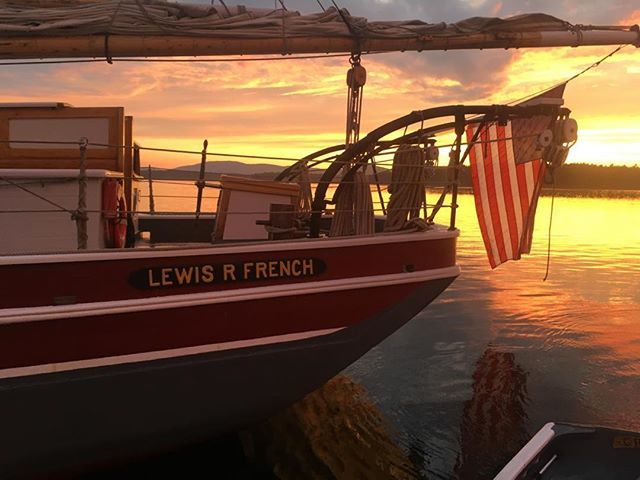 Schooner Lewis R. French - Maine Sailing Vacations & Windjammer Cruises ...