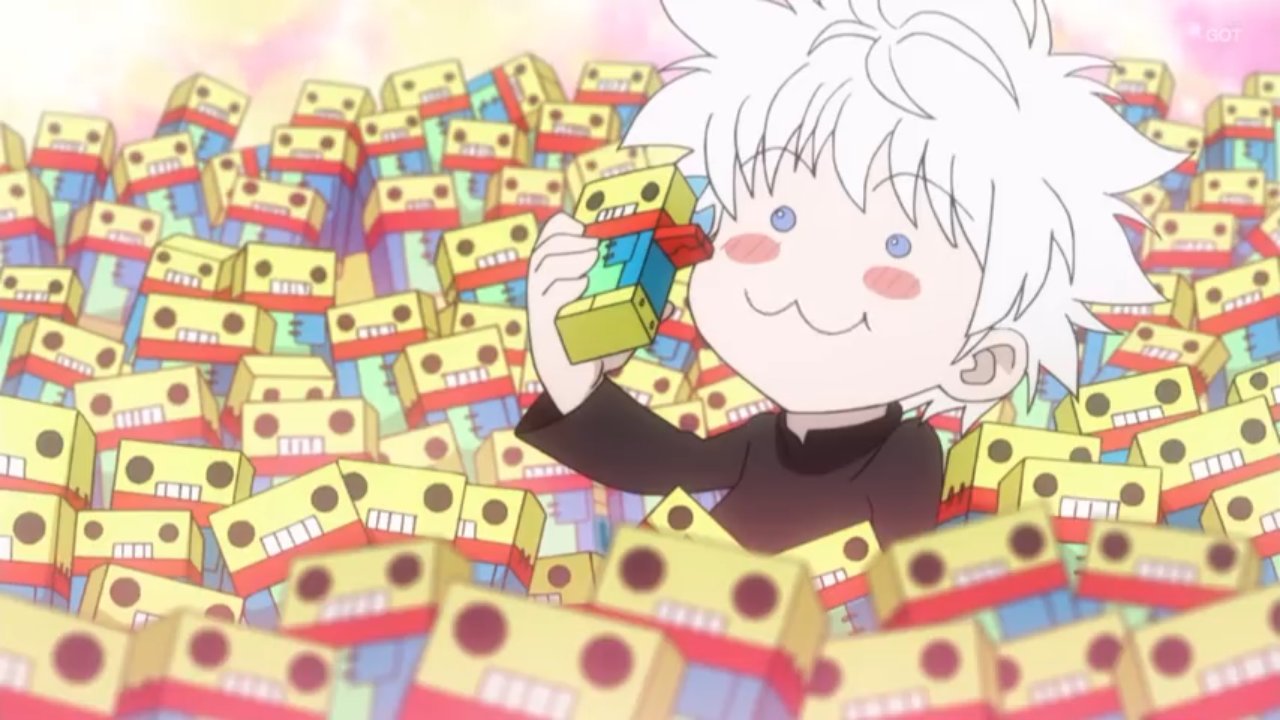 Killua Zoldyck Cat