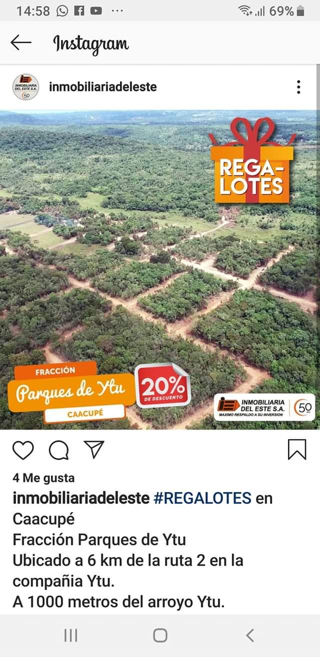 Luis Recalde on Twitter: "Notablemente, los loteamientos que ofrecen "Contacto con la naturaleza ...