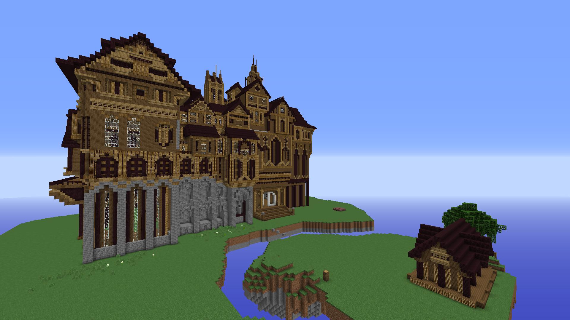 Minecraft Herobrine Mansion