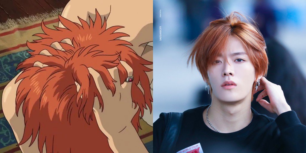 Howl With Orange Hair