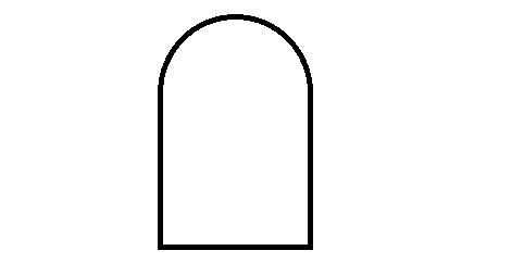 Tombstone Shape
