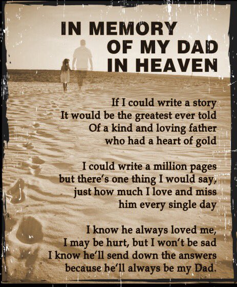 Missing You Daddy 8048
