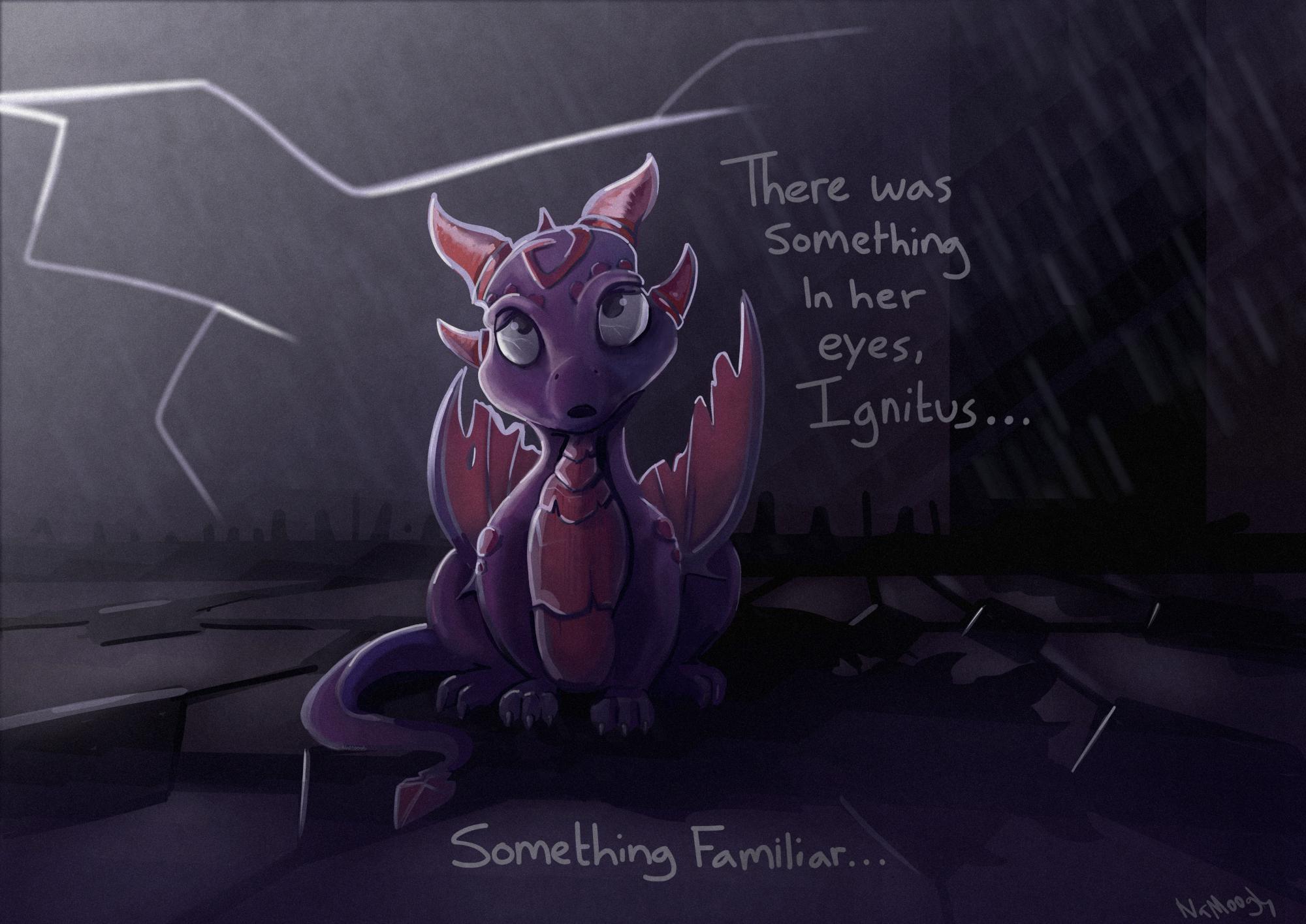 Spyro And Cynder Drawings