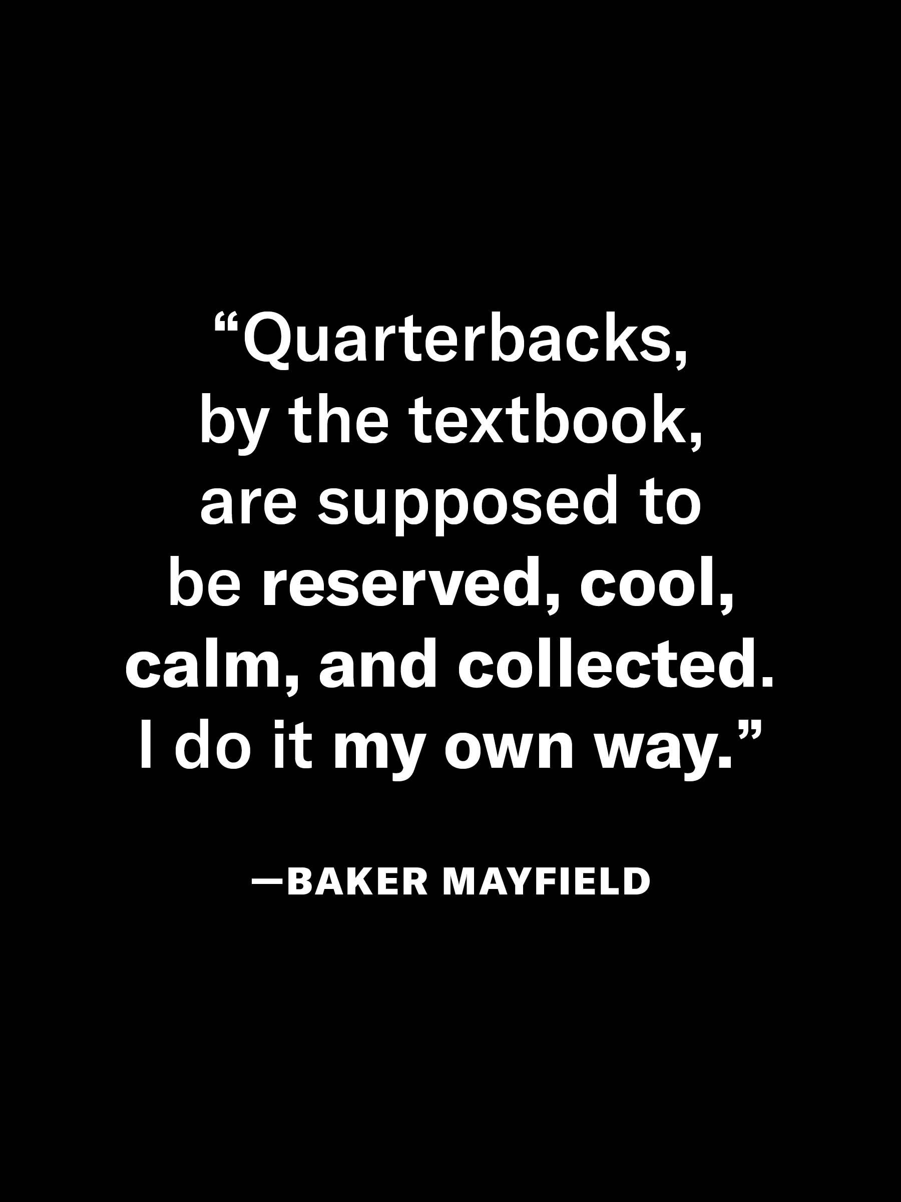 Baker Mayfield says he 'cannot believe' the Giants drafted Daniel Jones / Twitter