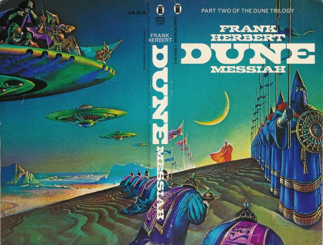 This old Children of Dune cover is the best Dune cover of all time ...