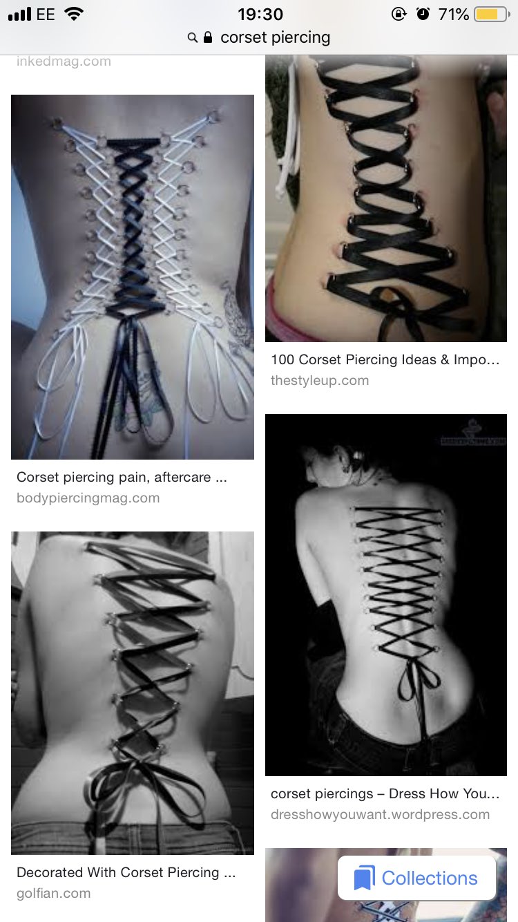 Back Ribbon Piercing