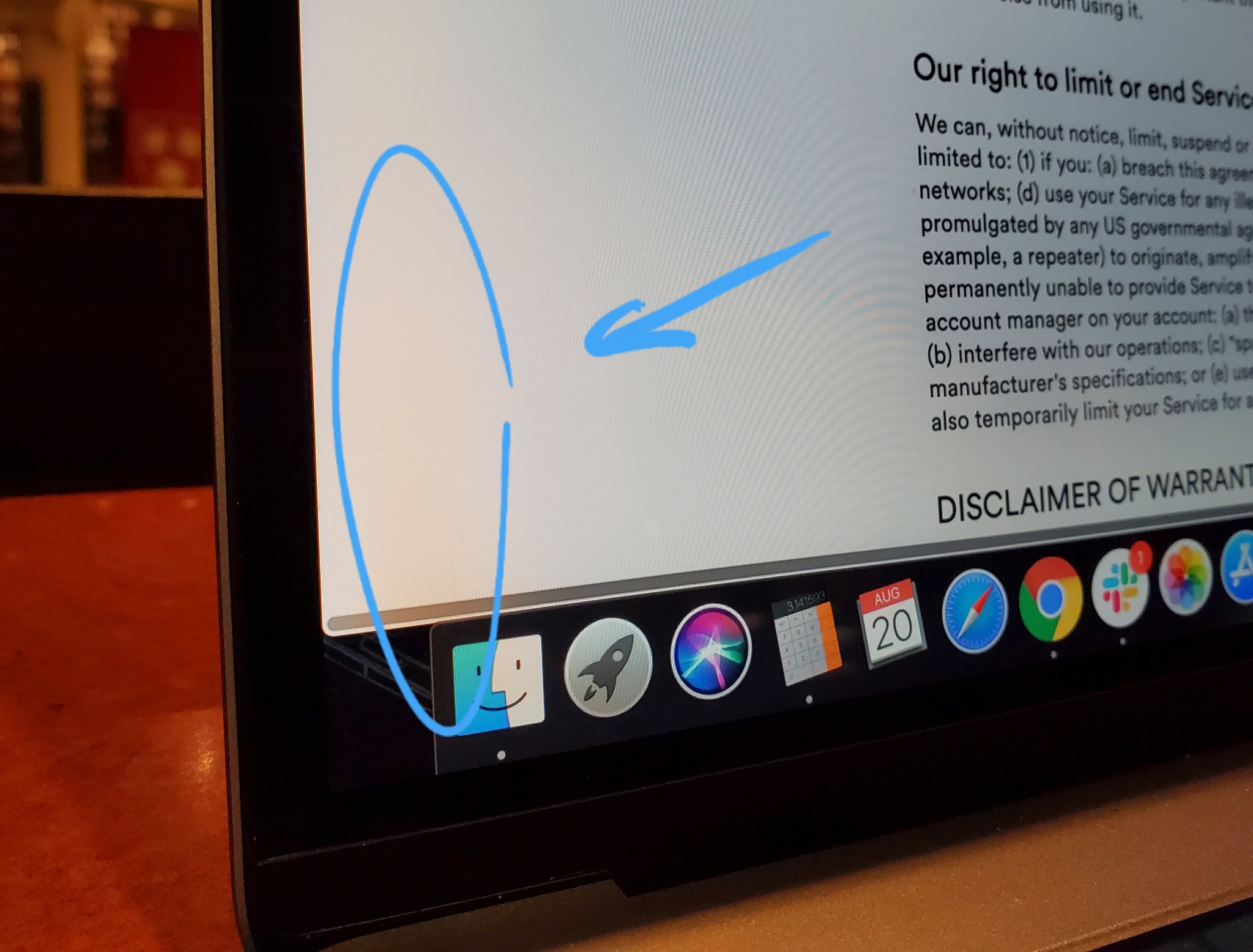 Yellow Apple Laptop