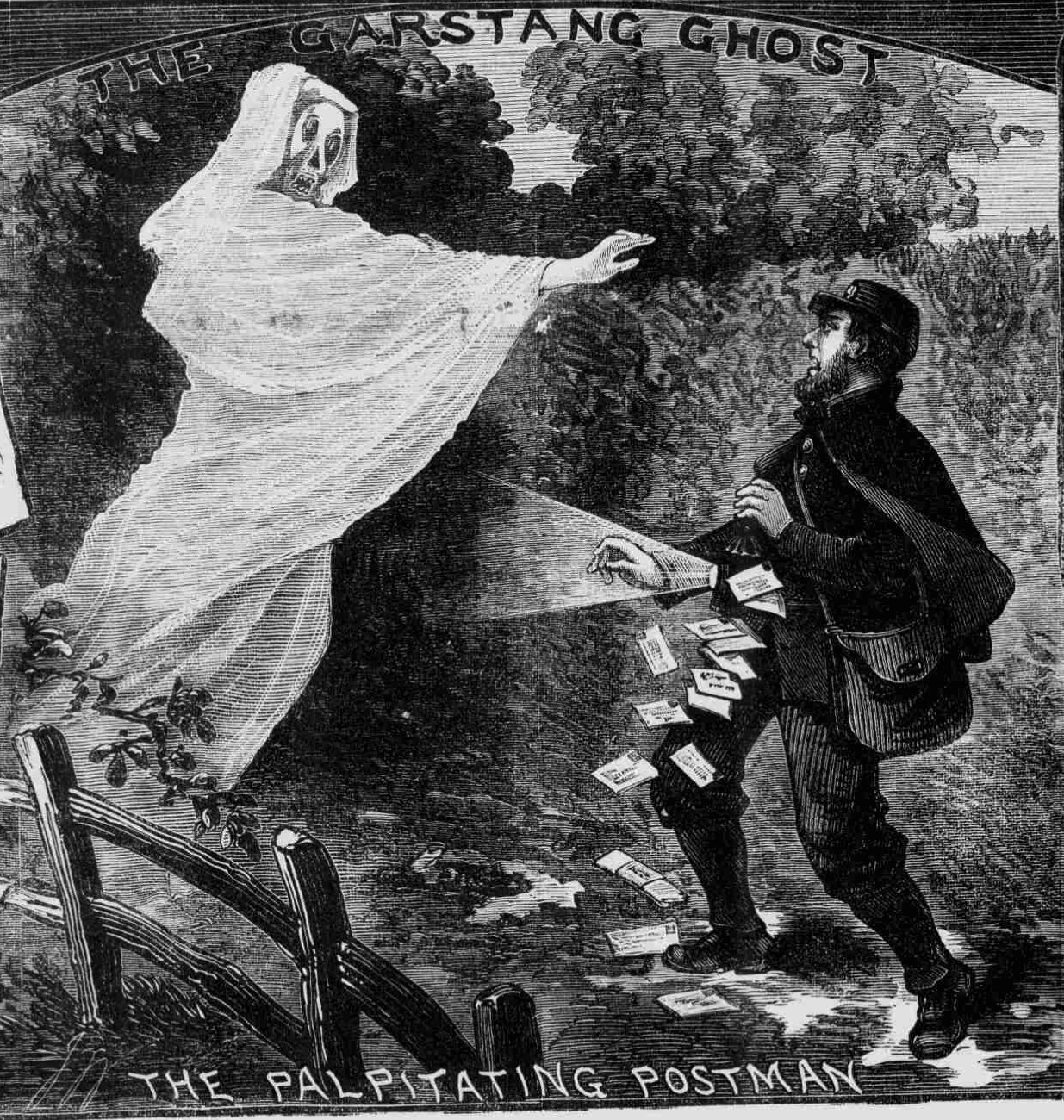 Victorian Ghost Illustration