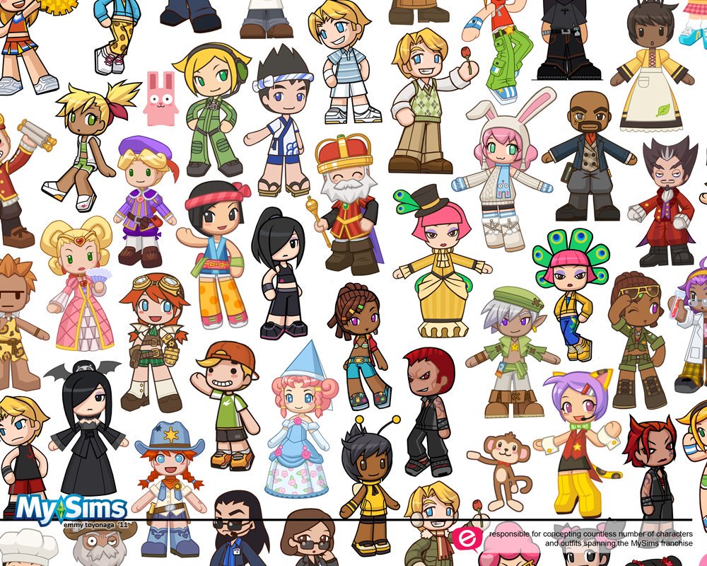 Summer (MySims Sports, canceled) Minecraft Skin