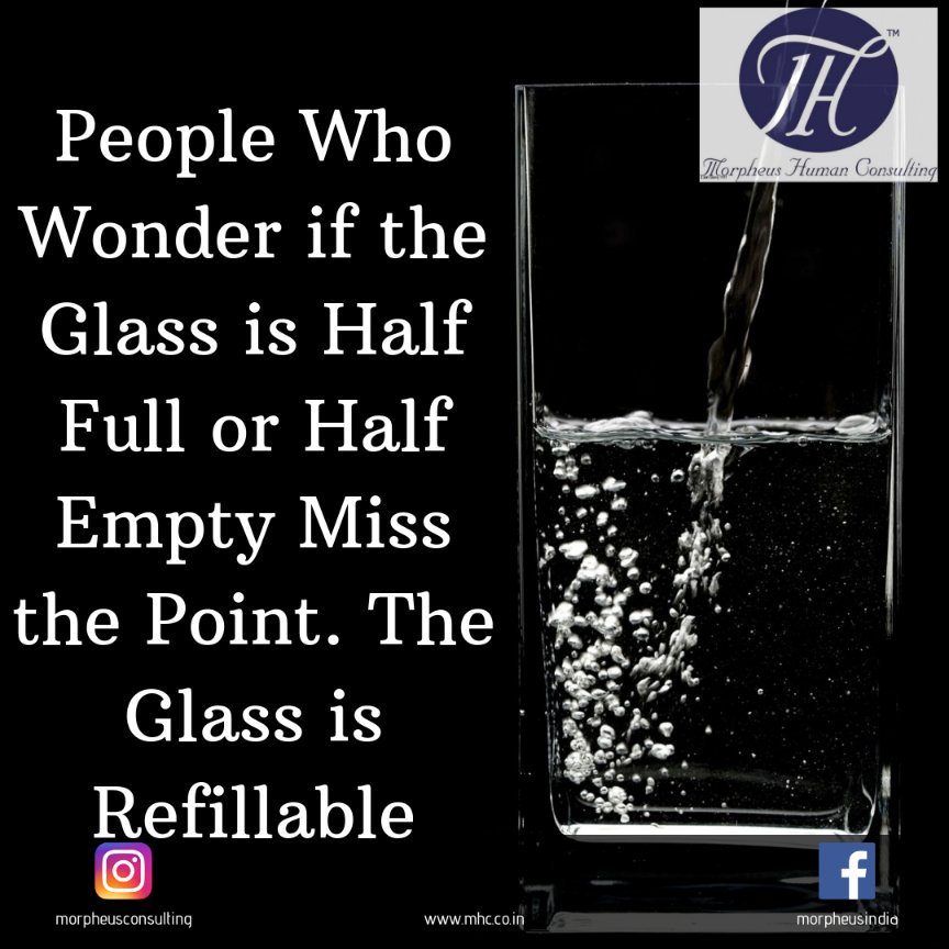 Glass Of Water Half Empty Quotes