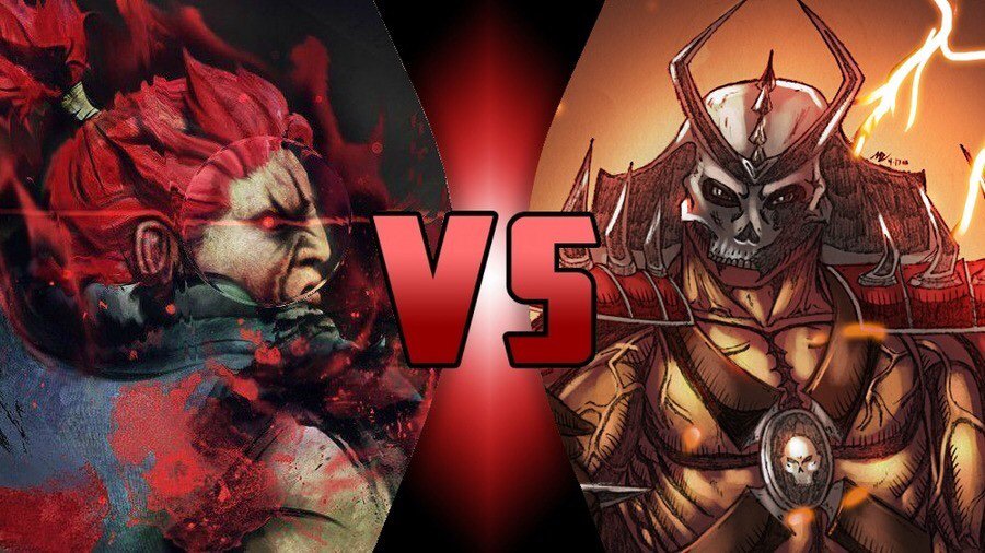 Shao Kahn Vs Akuma