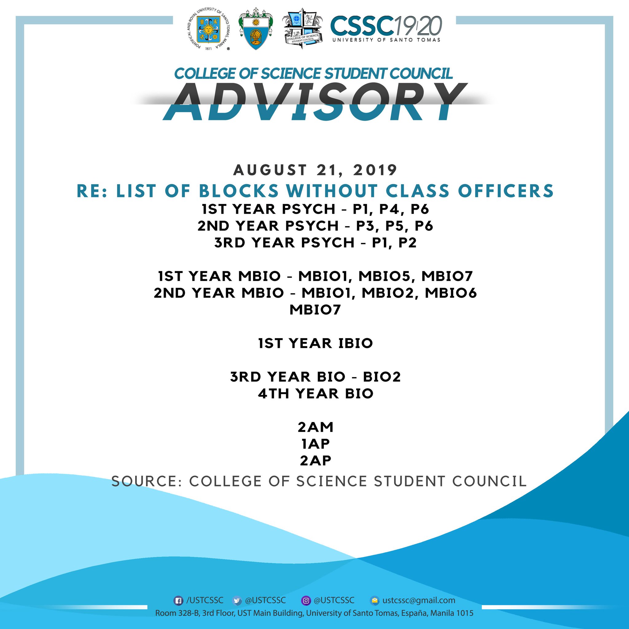 Class Officers Images