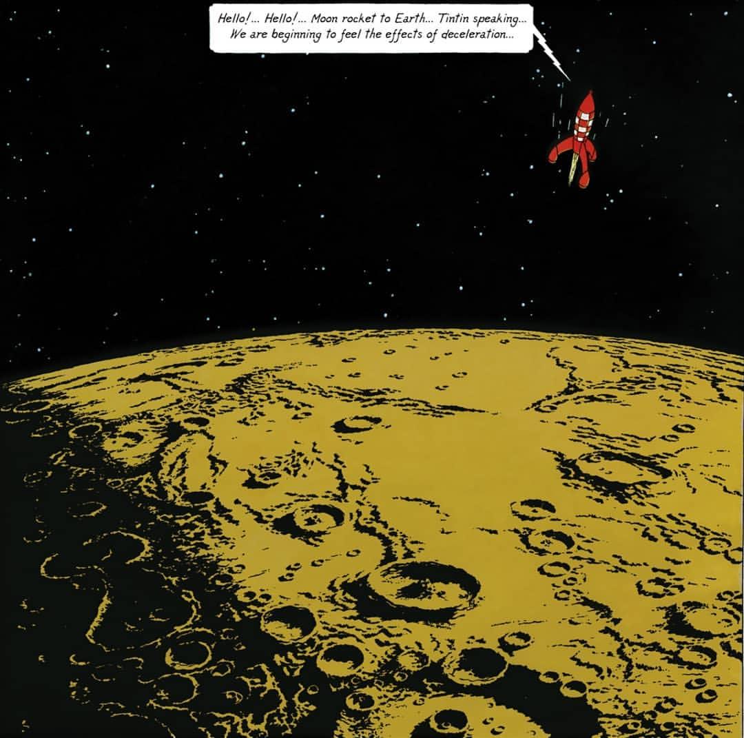 Tintin Destination Moon Tintin, Comic Art, Science Fiction, 59% OFF