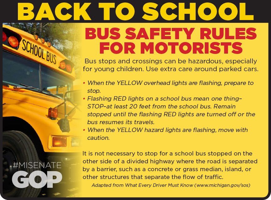 School Bus Safety Rules