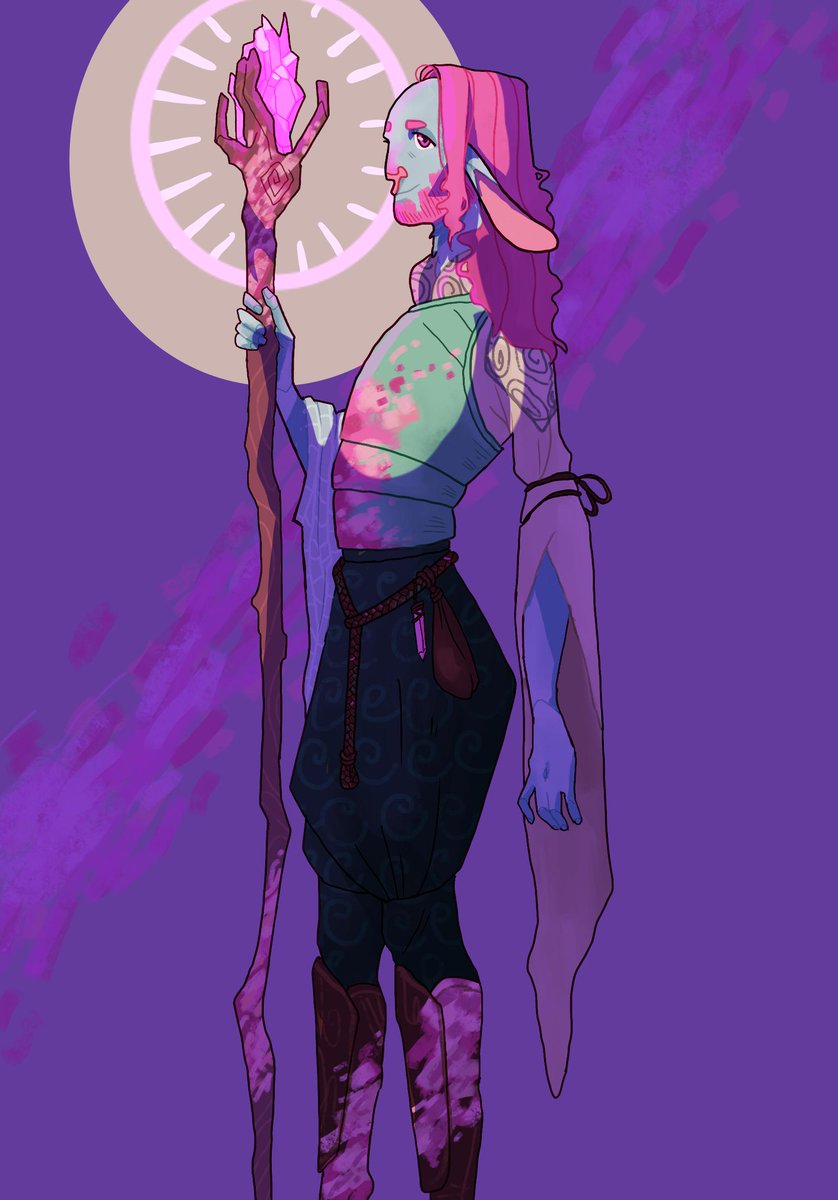 「LONG BOI!!! LONG BOI!!!!! #CriticalRol」| 🌿 sasha 🌿 のイラスト