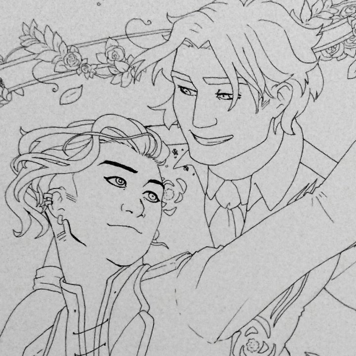 「finally getting to work on some LONG overdue character sheet」Deo🧛‍♂️🐺の漫画