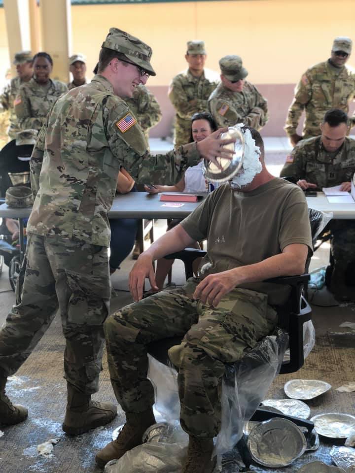 Army Pie In The Face