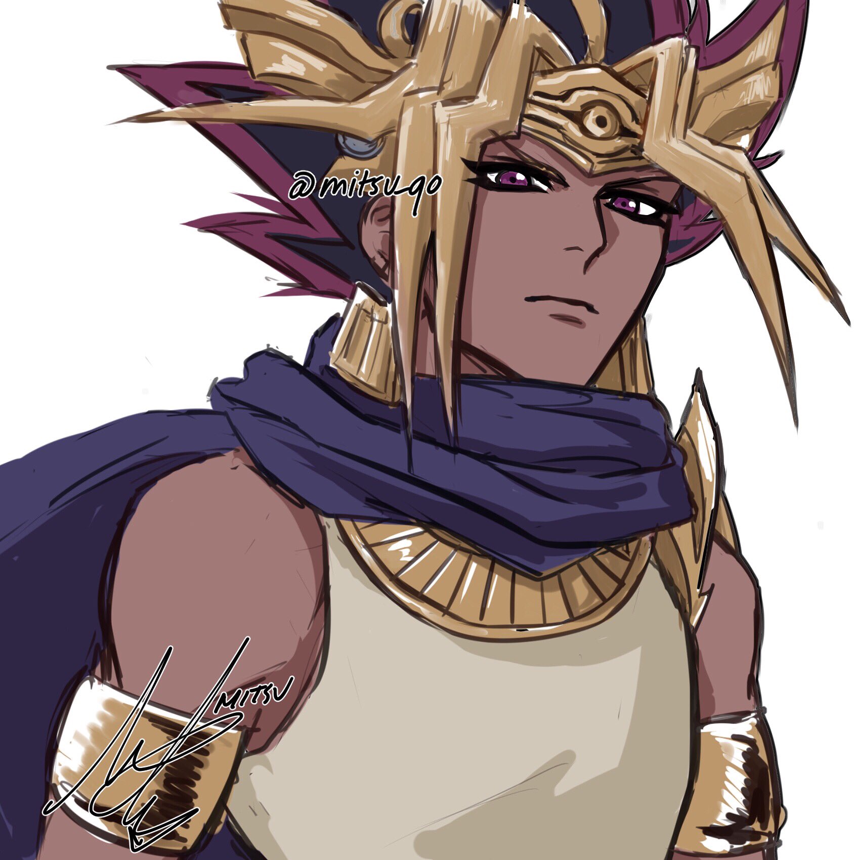 Yami Yugi Pharaoh Atem Pharaoh Atem Yami Yugi Image By Hria H