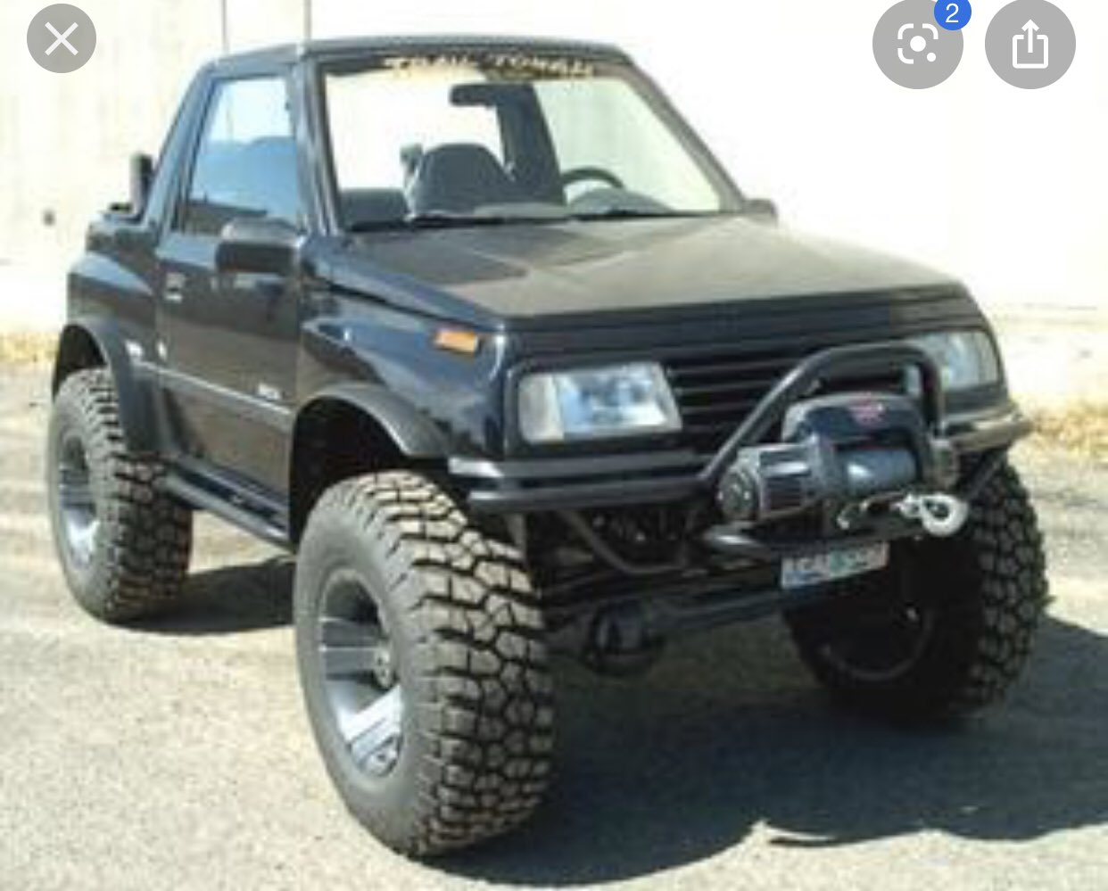 Isuzu Amigo Off Road