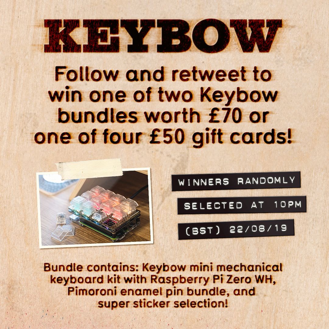 pimoroni on Twitter: "🎉 Day 3/7 in our birthday bonanza giveaways, and we're giving away *two ...