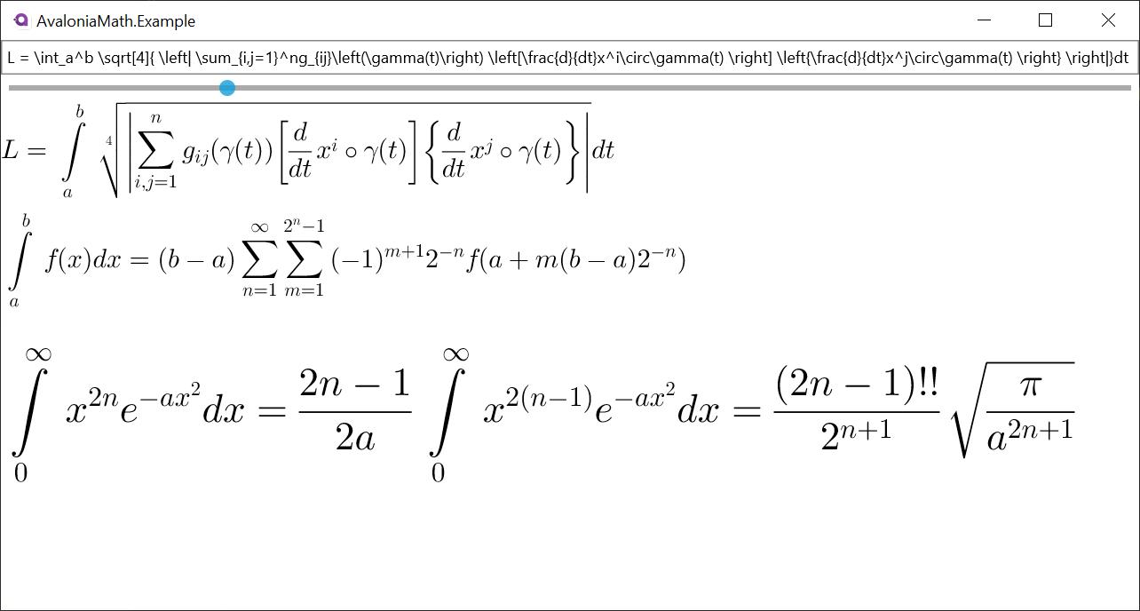 Friedrich von Never on Twitter: "A first preview of open-source Avalonia-Math, a sister library ...