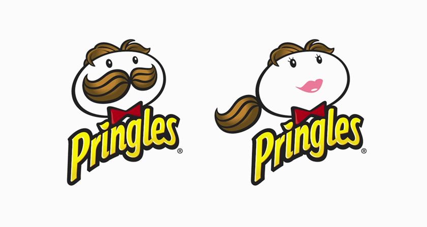 Pringles Face Logo