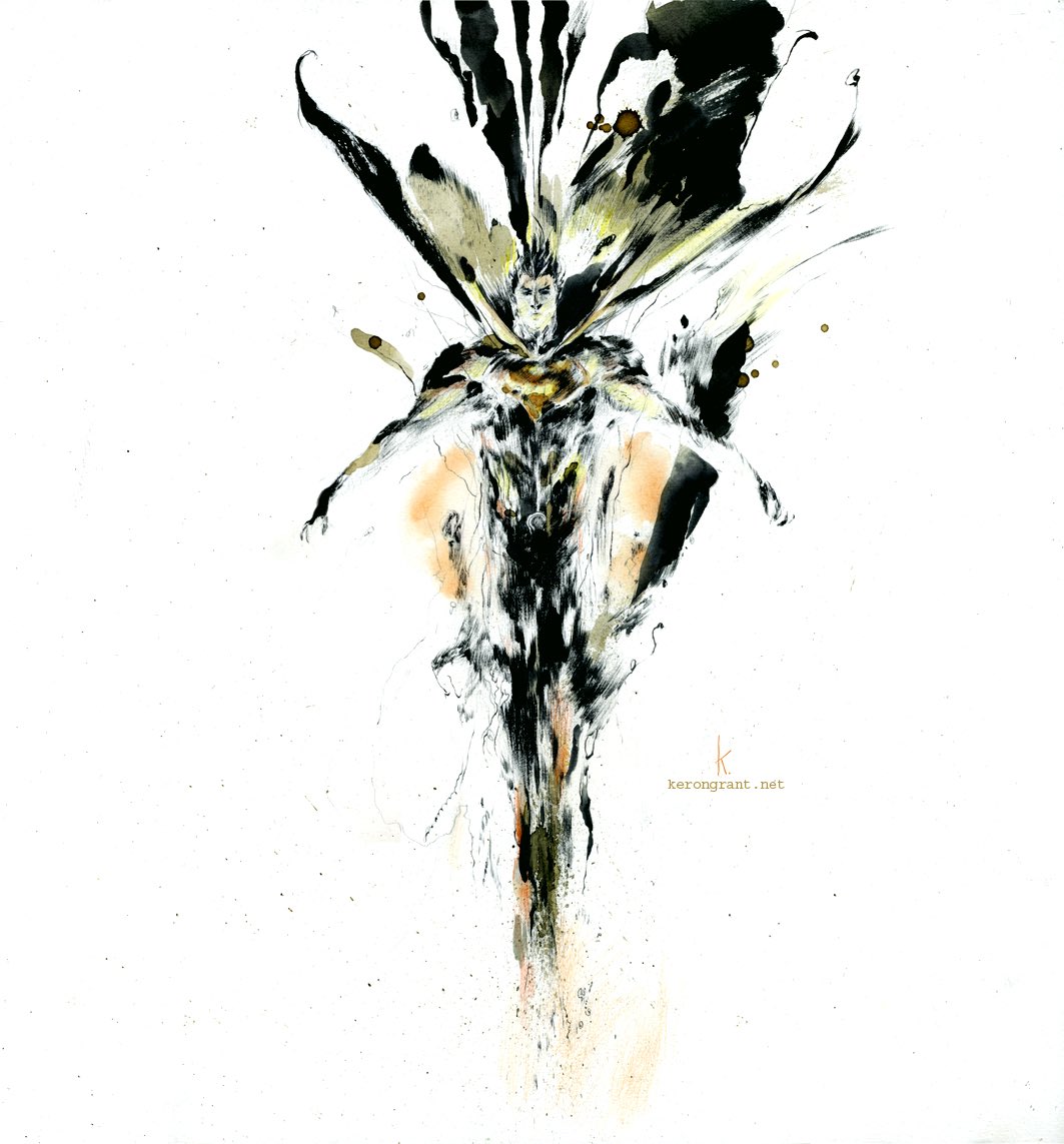 Superman Abstract Art