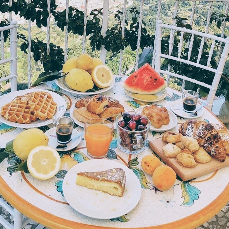 Traditional Greek Breakfast