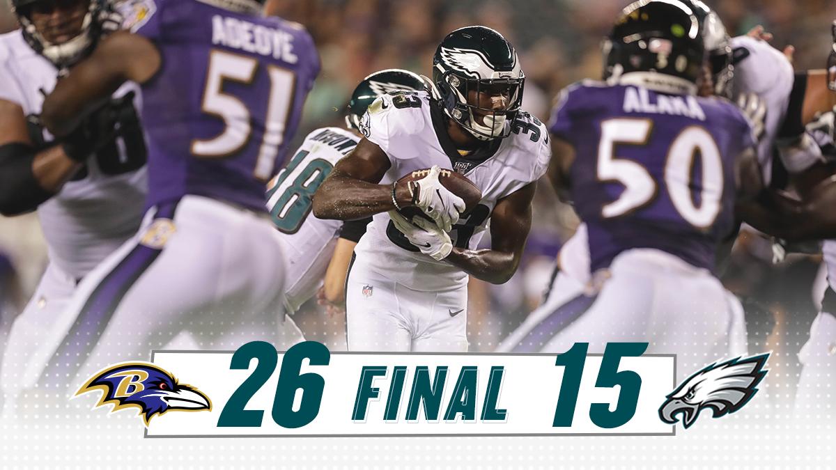 Philadelphia Eagles on Twitter: "Final score from Philadelphia. #BALvsPHI | #FlyEaglesFly…