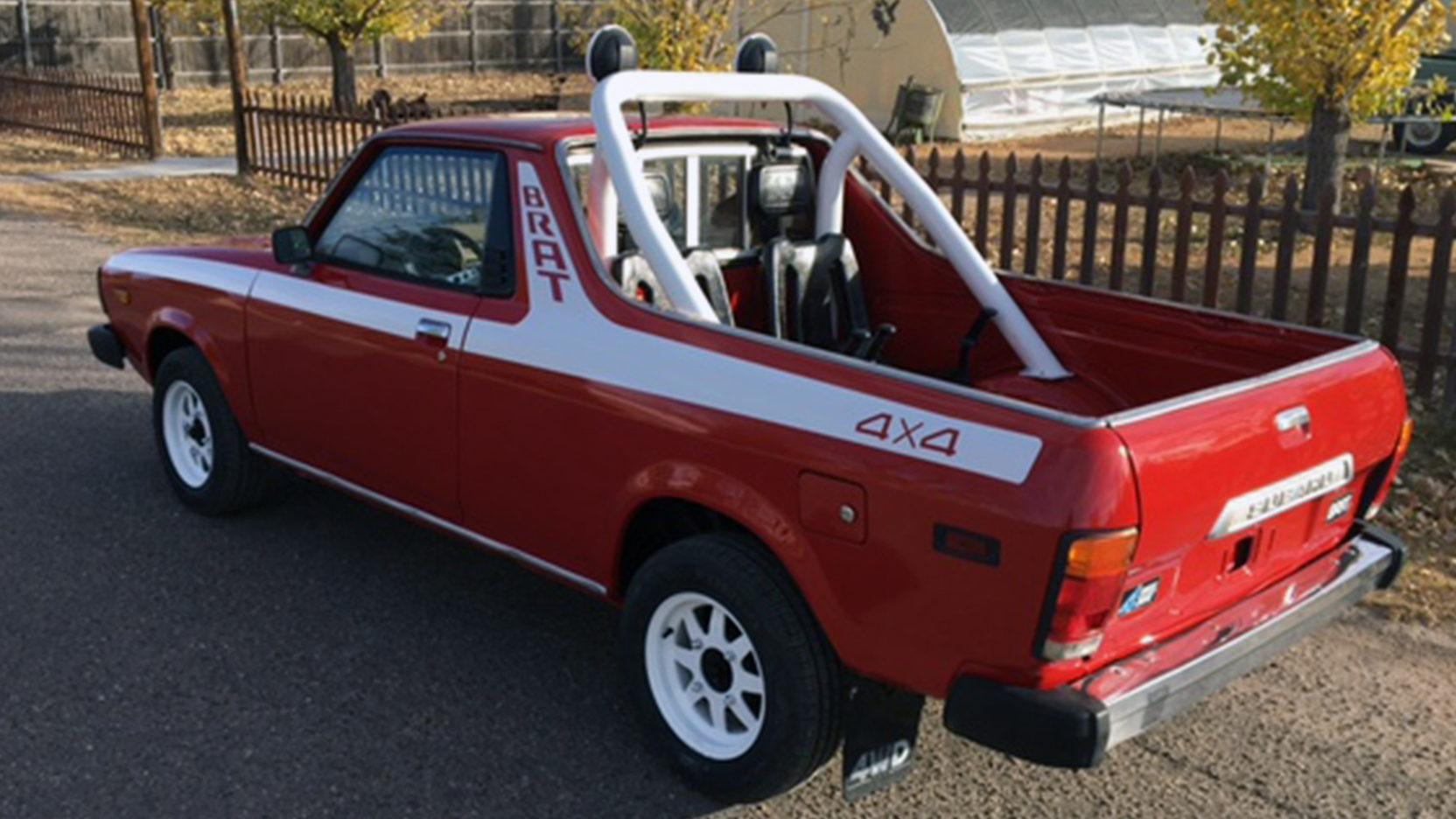 Subaru Baja Back Seat